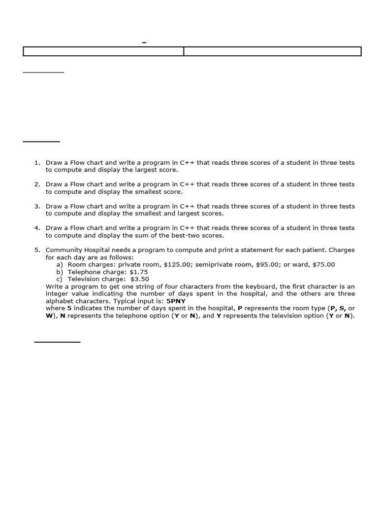 CSCE106 Lab Session 6 | PDF | Computer Program | Programming