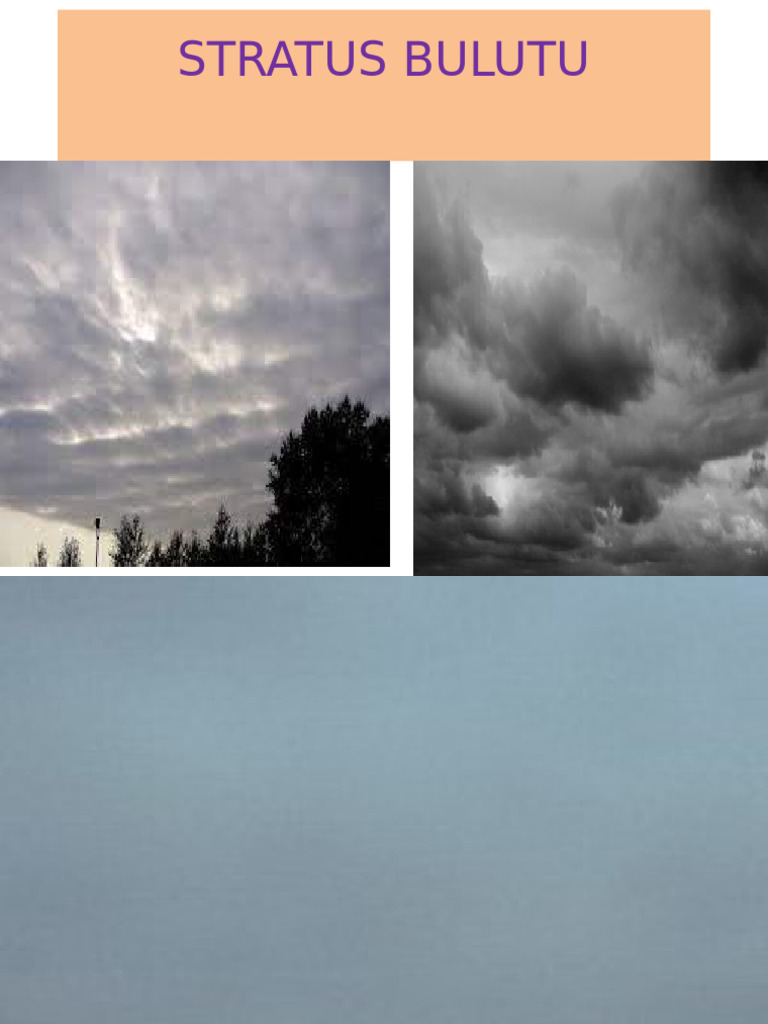 Stratus Bulutu | PDF