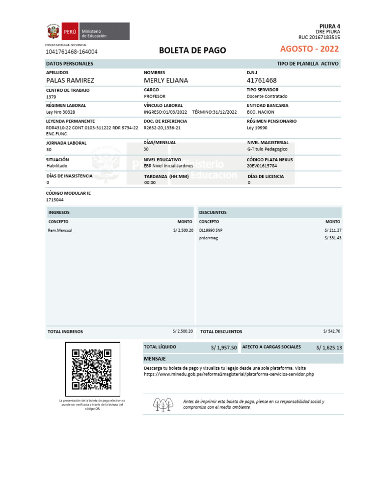 Descargar Boleta | PDF