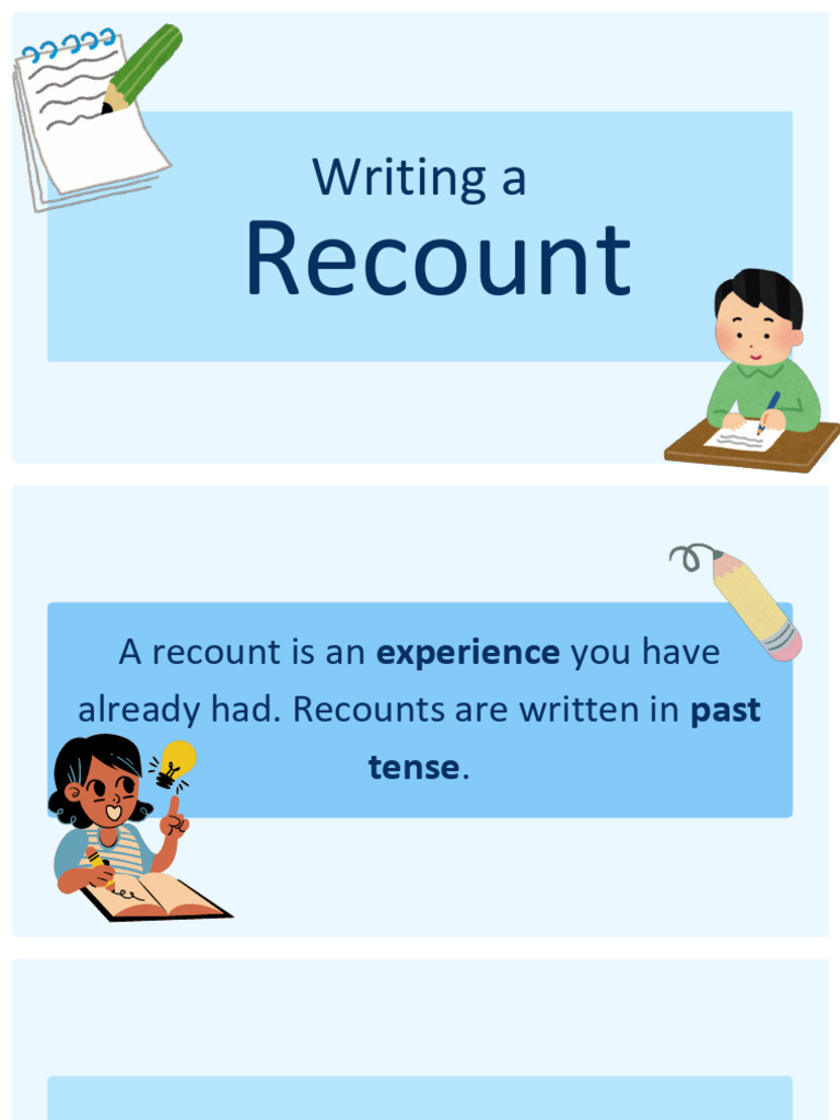 Recount Text - Simple Technic | PDF | Poetry | General Fiction