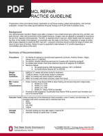 Total Knee Arthroplasty (Tka) Post-Op Clinical Practice Guideline | PDF ...