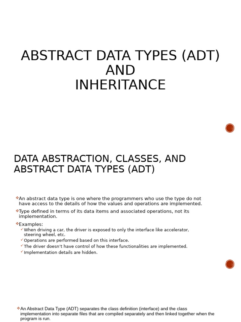 Revision - Inheritance and Separate Compilation - 30 Oct | PDF | Class ...