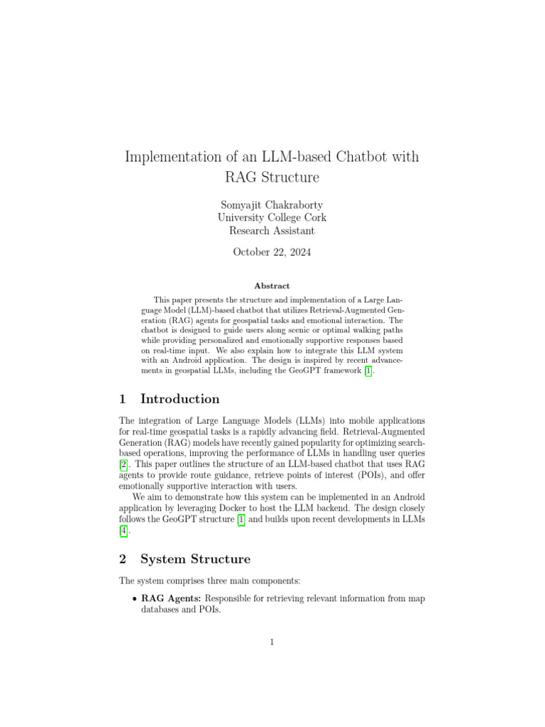 Presentation LLM | PDF | Databases | Computing