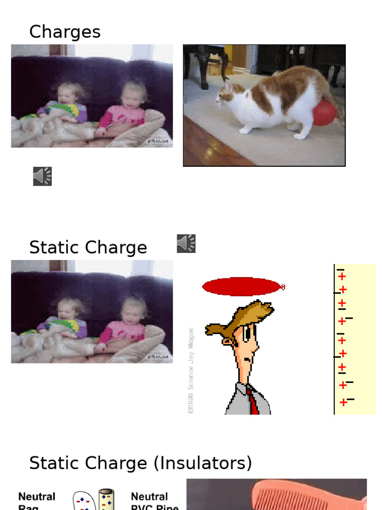 Understanding Static Charge and Electrons | PDF
