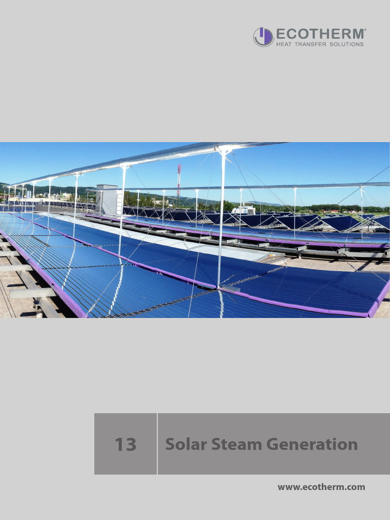 13-ecotherm-solar-steam-generation-en | PDF | Solar Energy | Water Heating