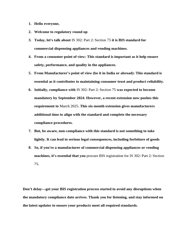 Is 302 Part 2 Section 75 | PDF