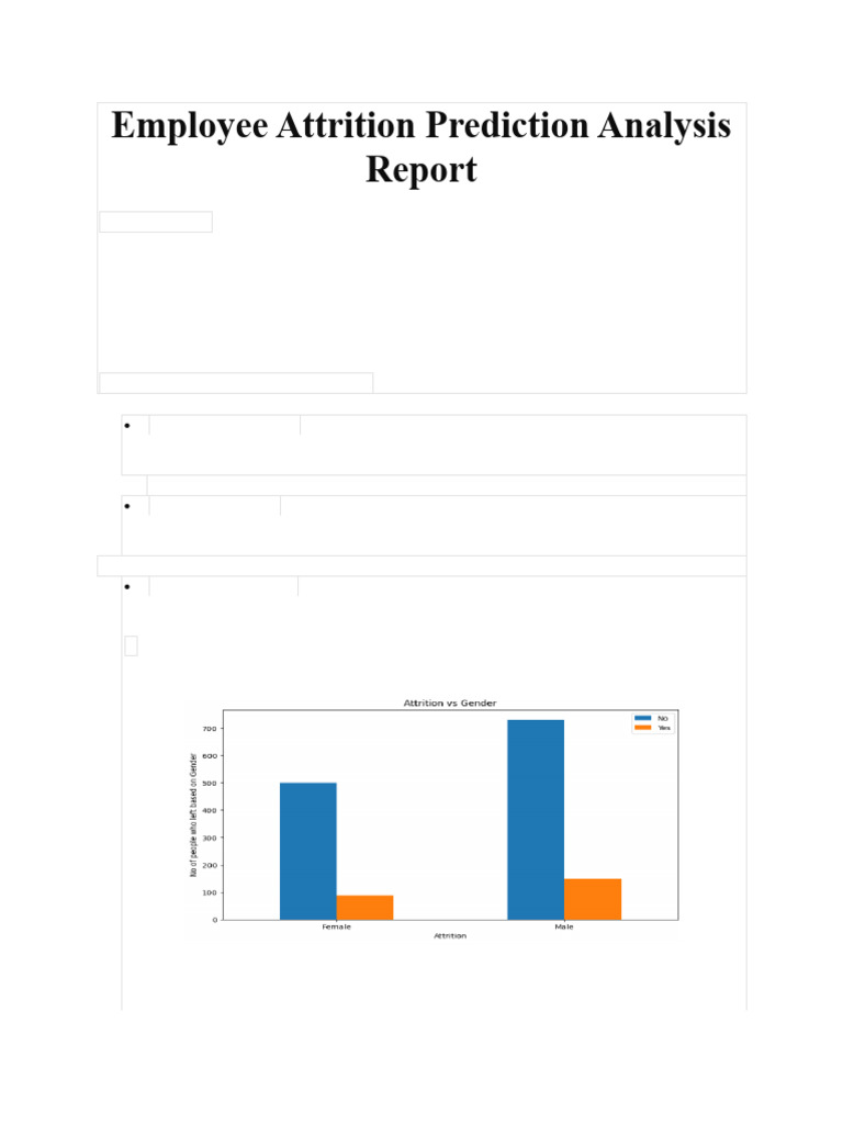 Employee Attrition Prediction Analysis Report | PDF | Machine Learning ... Employee Attrition Prediction Analysis Report | PDF | Machine Learning ...