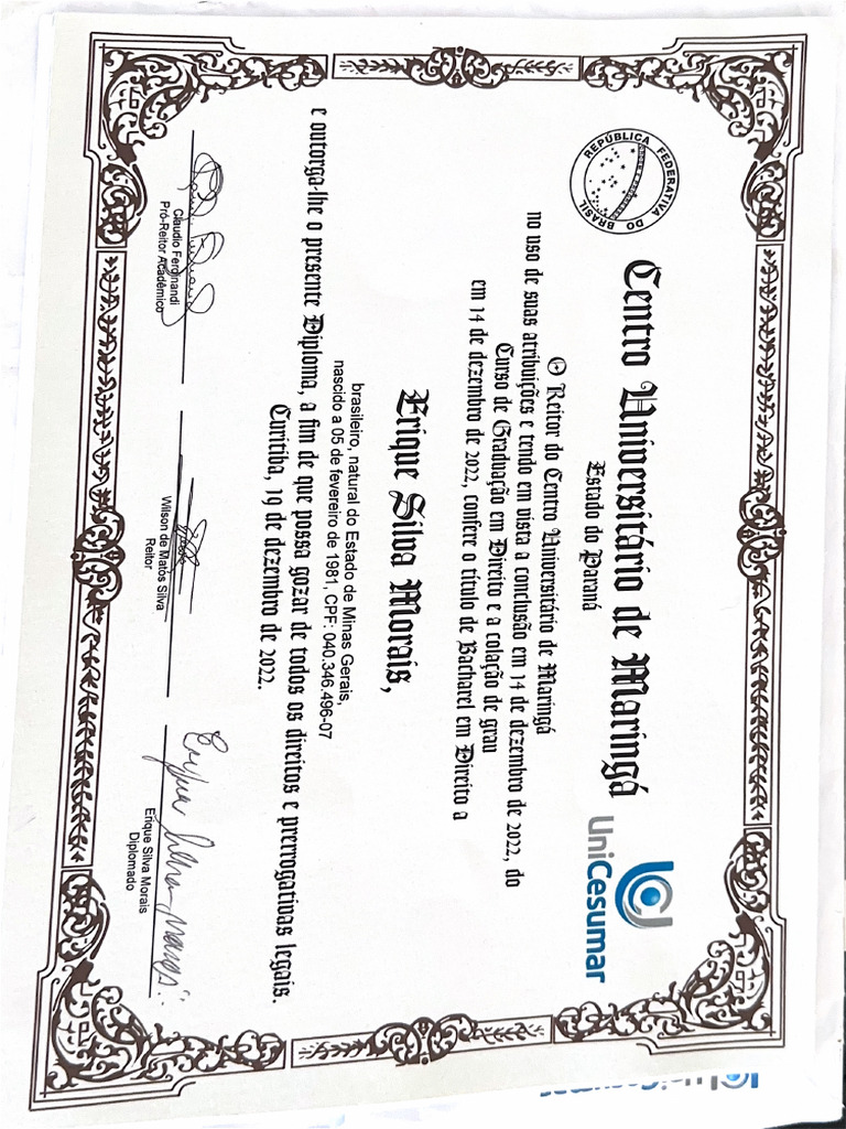 Meu Diploma Pdf