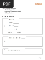 Sample - Maths Year 7 | PDF | Mathematics | Sampling (Statistics)