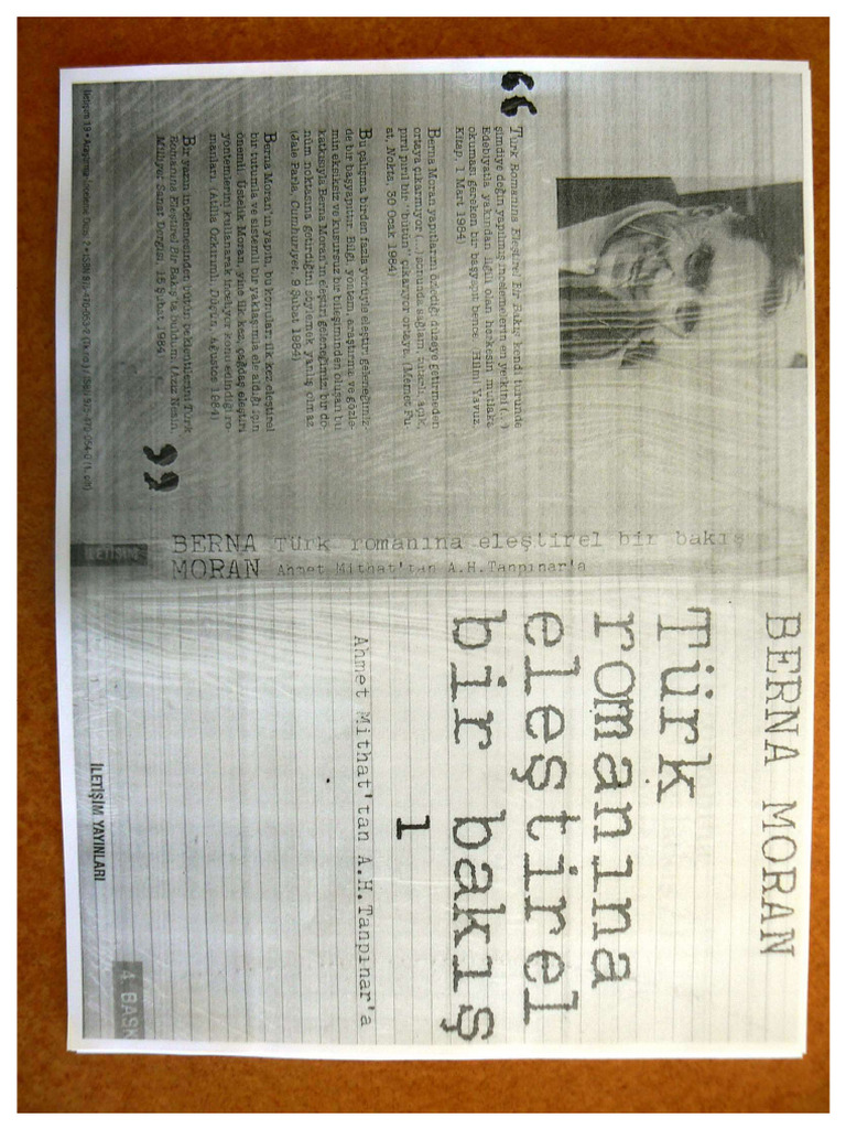 TLL 101 3. Hafta I - Berna Moran-Makale | PDF