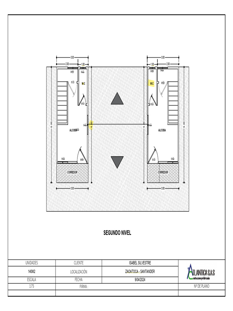 Planos de Casa 140M2 Segundo Nivel | PDF