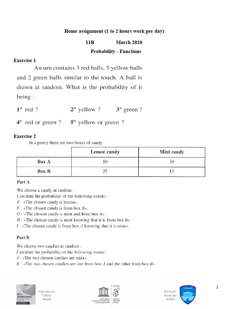 GR 11B Home Assignment | PDF