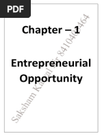 Class 12 Entrepreneurship Notes | PDF | Business