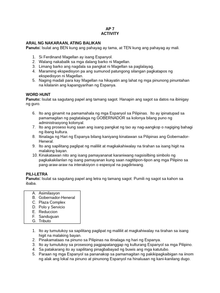 Ap 7 | PDF