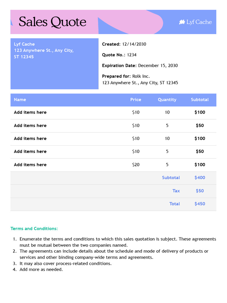 Invoice No. 1234 | PDF