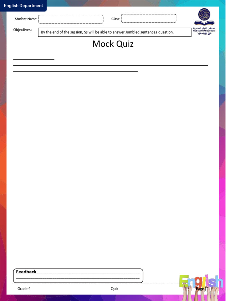 Mock - Answers | PDF