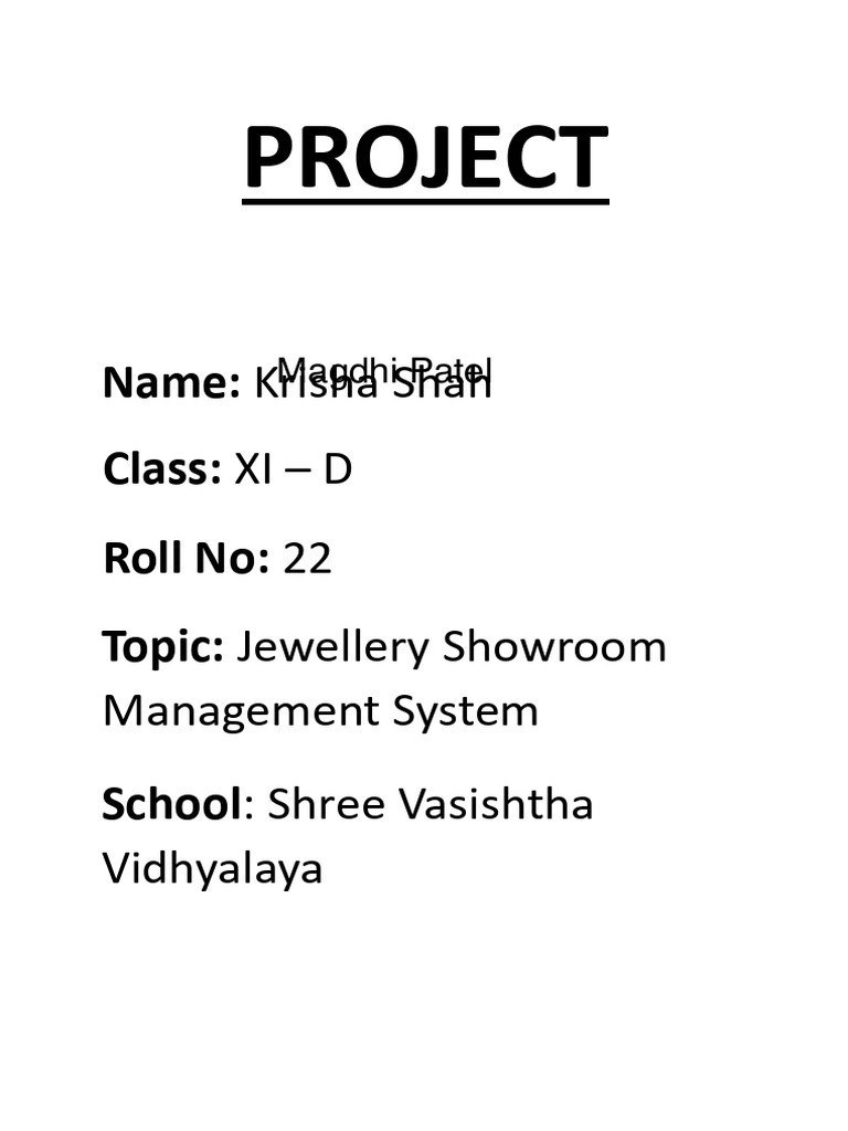 Project | PDF | Cognition