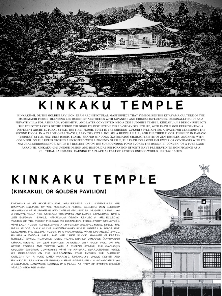 Kinkaku Ji Temple | PDF