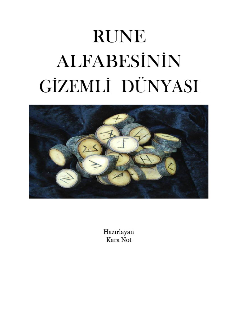 Rune Alfabesinin Gizemli Ducc88nyasc4b1 | PDF