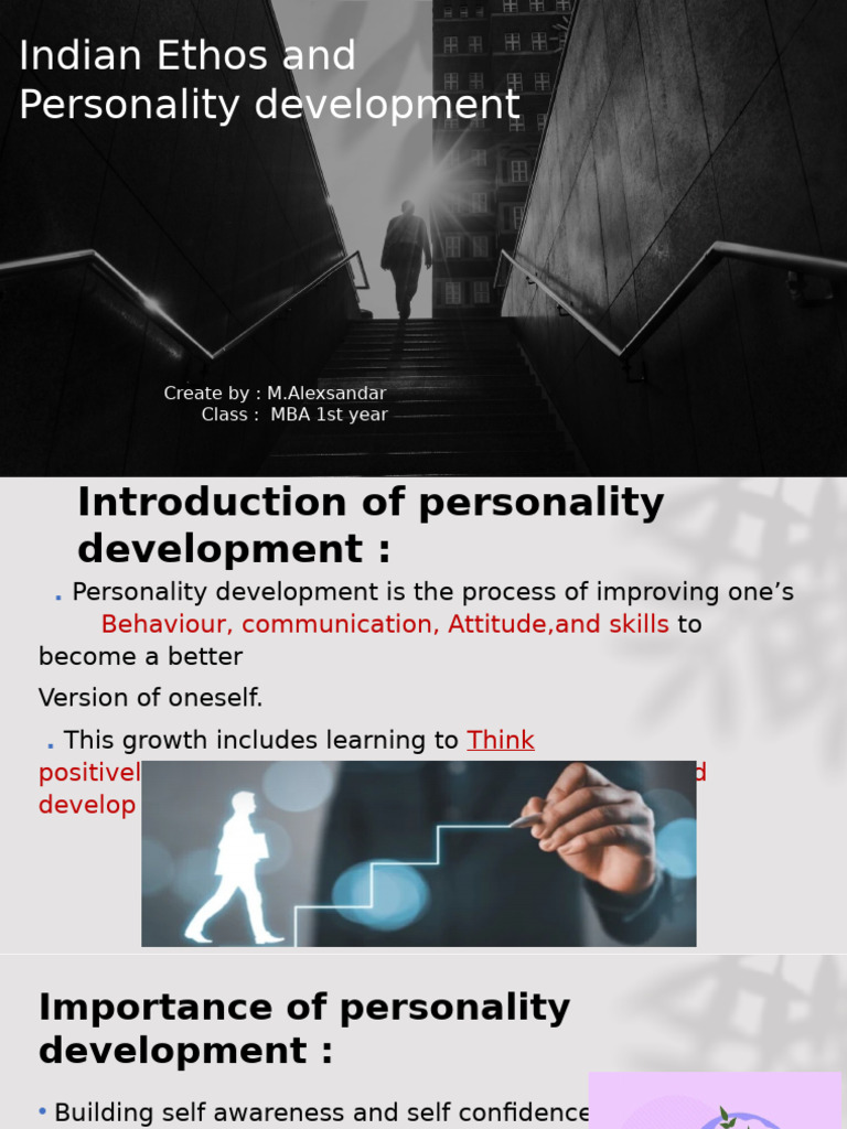 Personality Development | PDF | Career & Growth | Self-Improvement