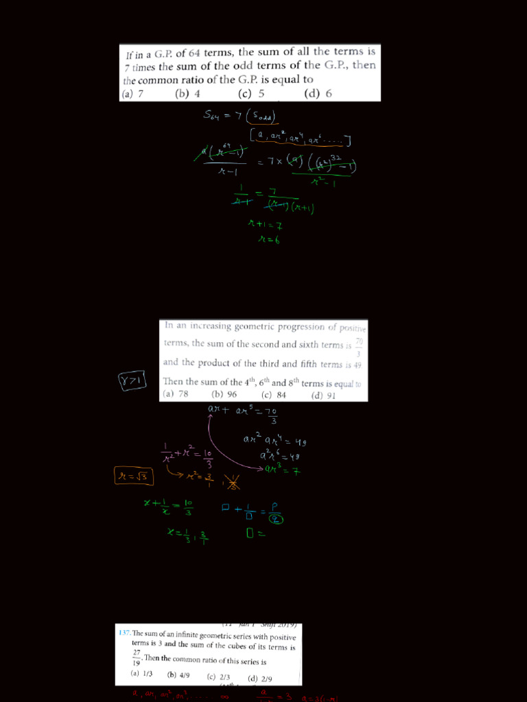 Ramanujan (11b1) Maths Restart Class Day - 06 (11!11!2024) by Kishan Sir | PDF
