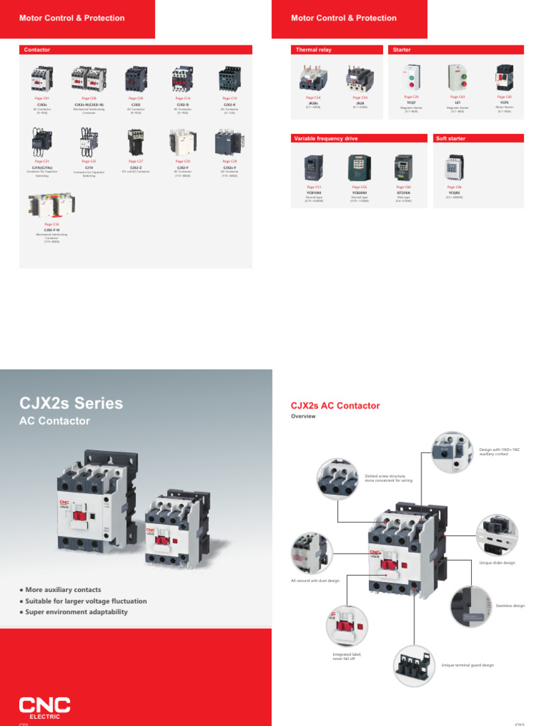 C-Motor Control _252526 Protection -1 | PDF | Relay | Electric Motor