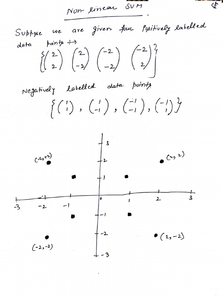 Non Linear SVM | PDF