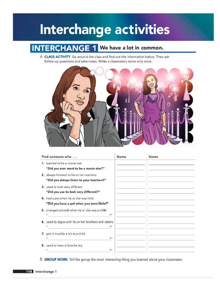 Interchange Activities - Ebook2 | PDF