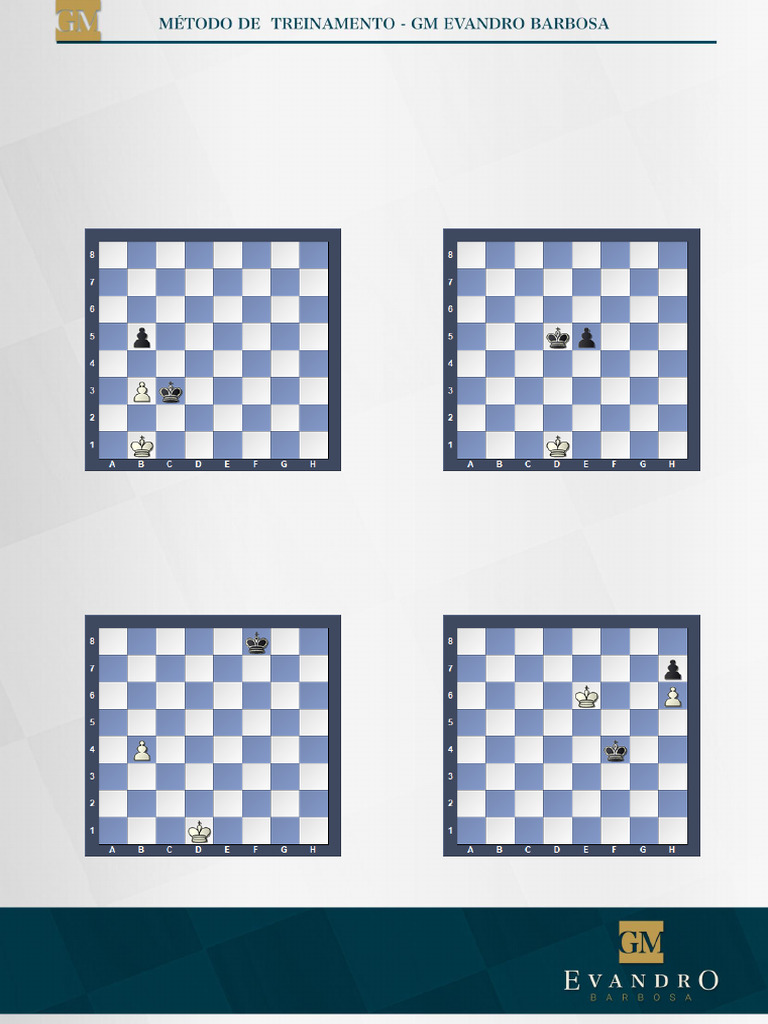 Exercícios Aula 2 - Finais de Peões | PDF | Jogos de tabuleiro ...