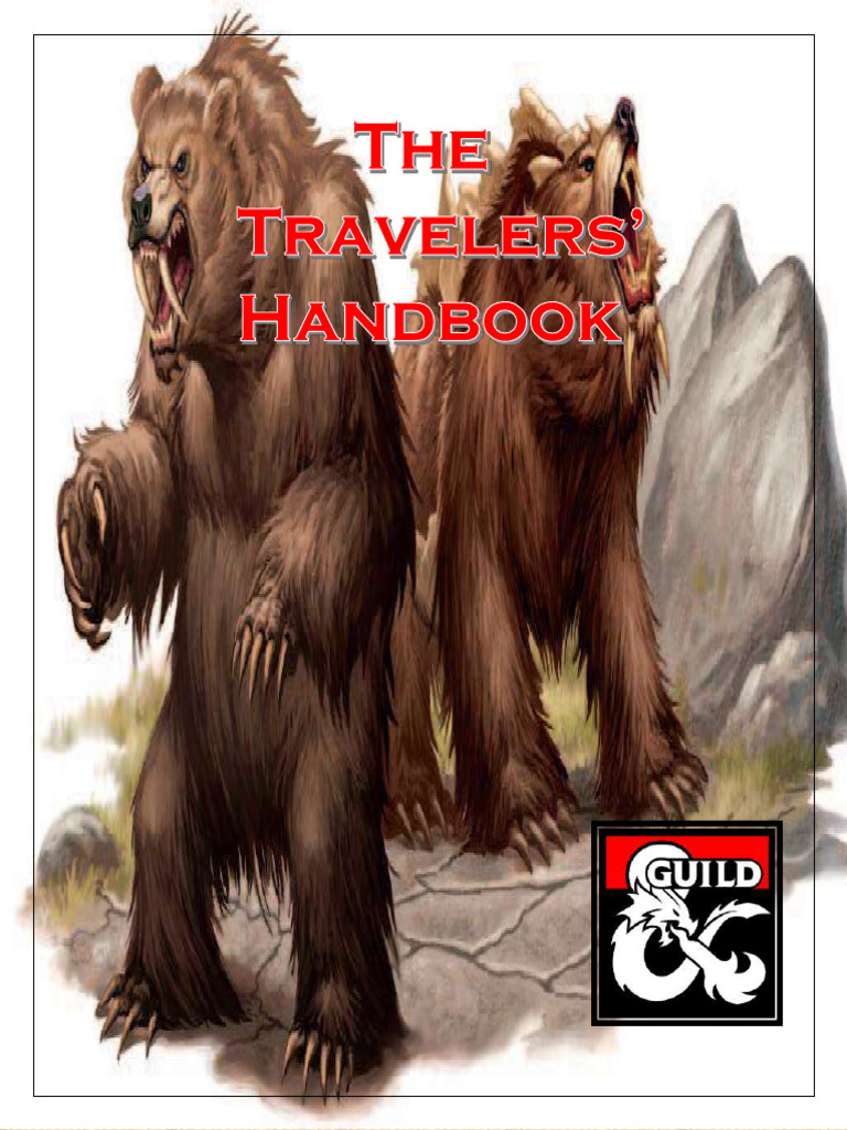 Travelers Handbook | PDF | Wizards Of The Coast | Dungeons & Dragons