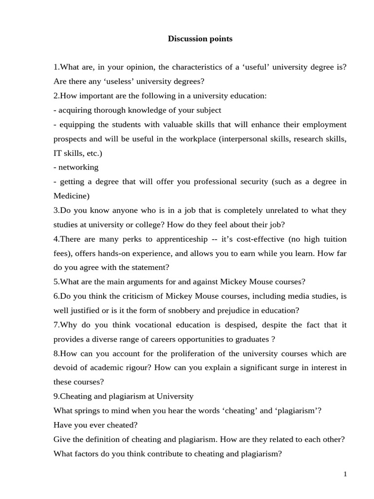 Mickey Mouse Courses Oct 2024 | PDF | Plagiarism | Academic Dishonesty