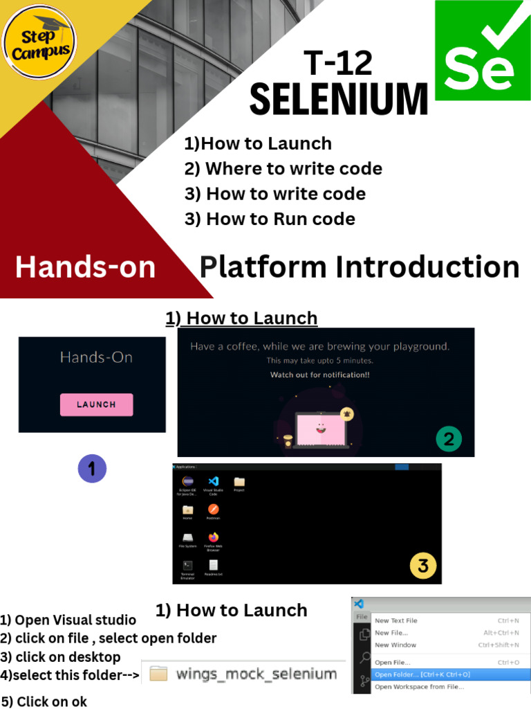 Selenium 3 | PDF | Games & Activities | Computers