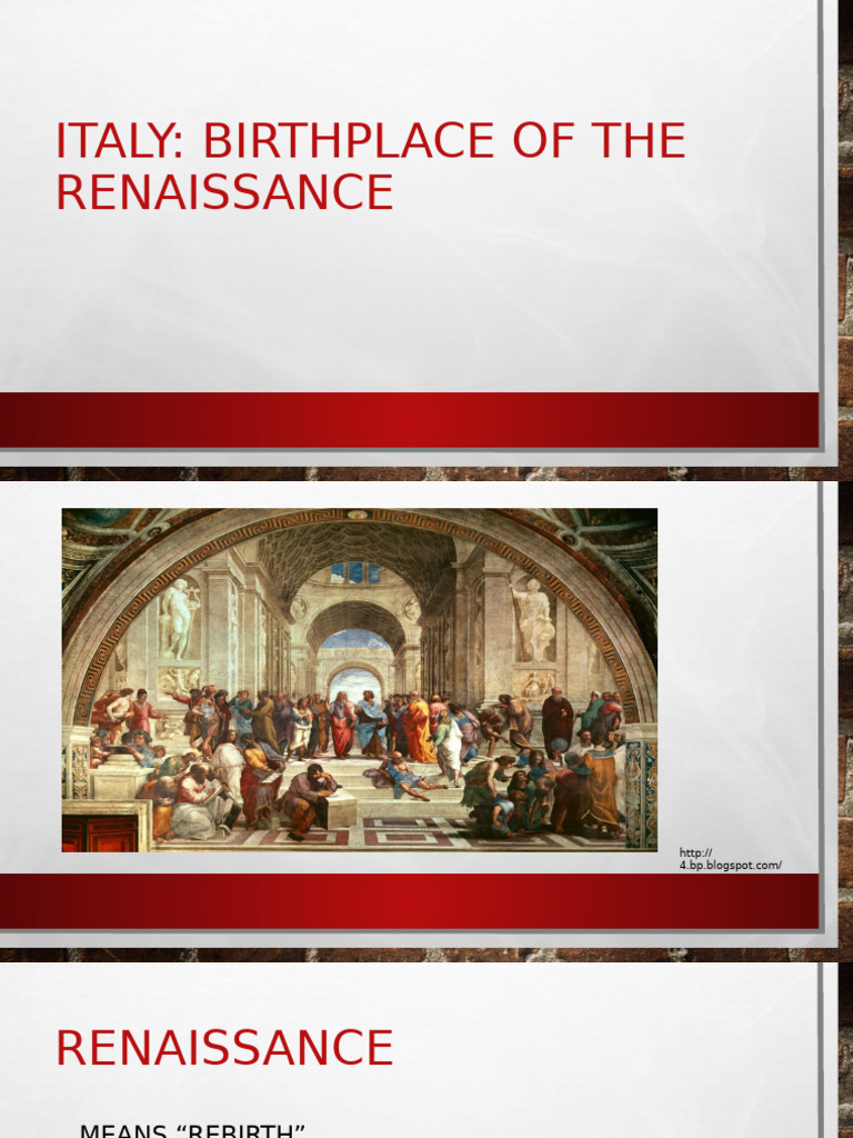 Italy | PDF | Renaissance | Italian Renaissance