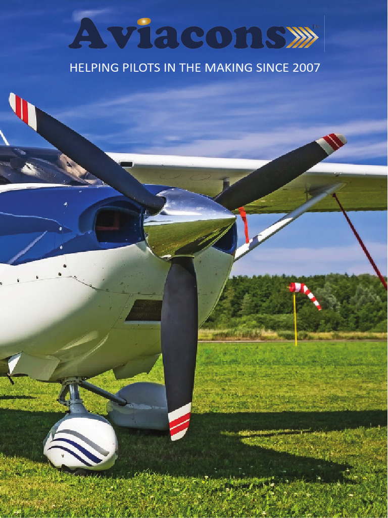Aviacons Brochure - Pilot Training Institute in India PDF | PDF ...