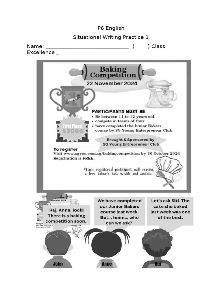 P6 English SW EL Prac 1 | PDF | Career & Growth | Business