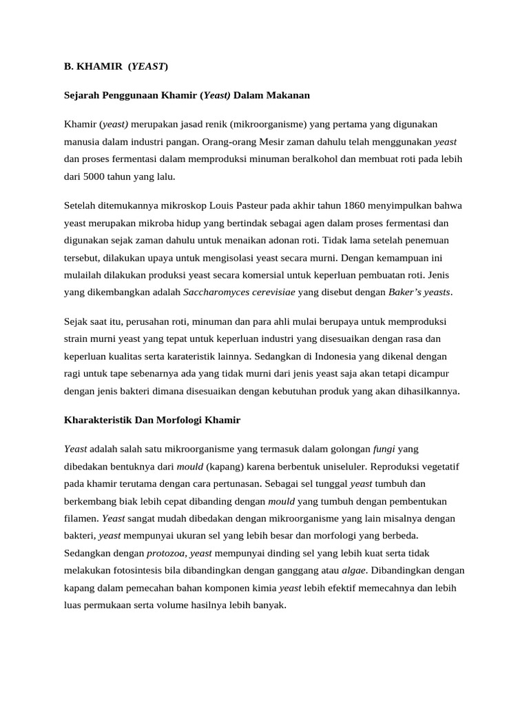 Materi Khamir 1 | PDF