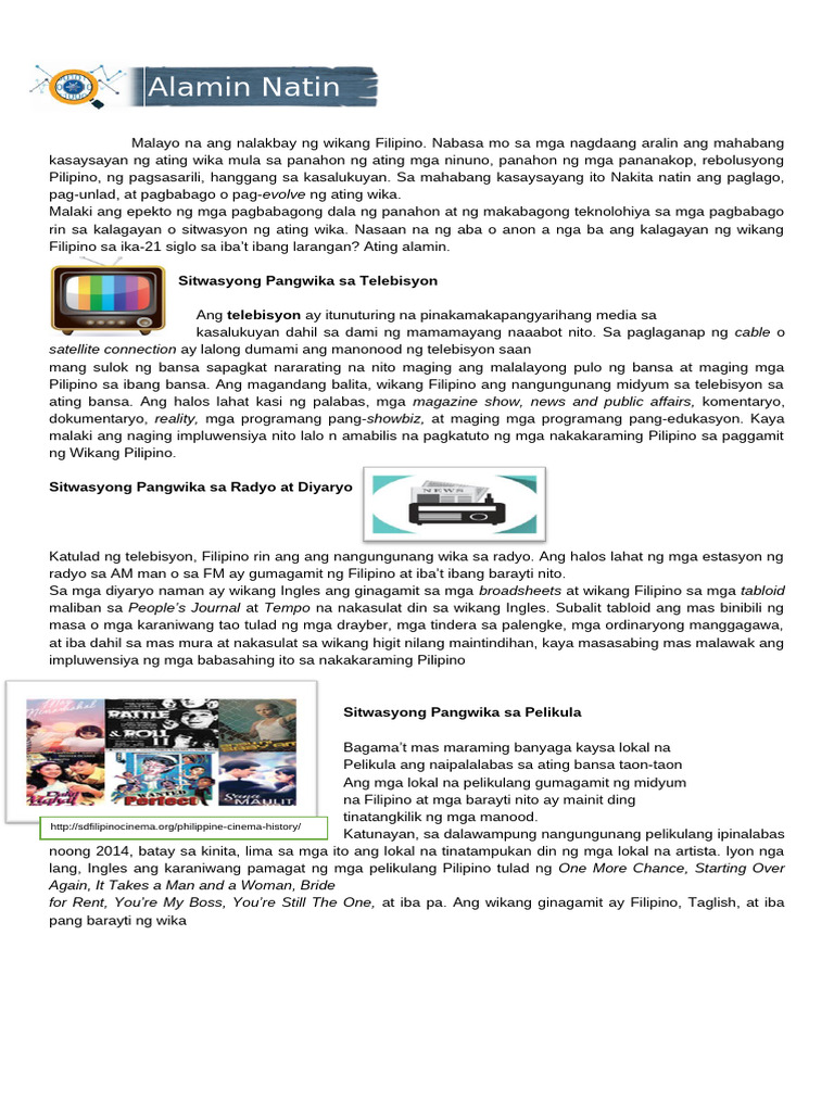 KPWKP Handout 1 | PDF