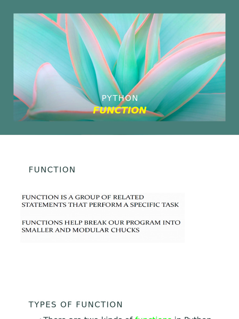 Pyhton Functions Cs | PDF | Parameter (Computer Programming) | Computing Pyhton Functions Cs | PDF | Parameter (Computer Programming) | Computing