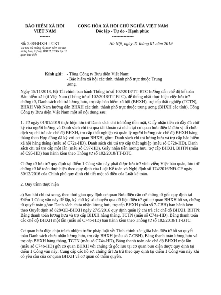 238 BHXH-TCKT 408186 | PDF