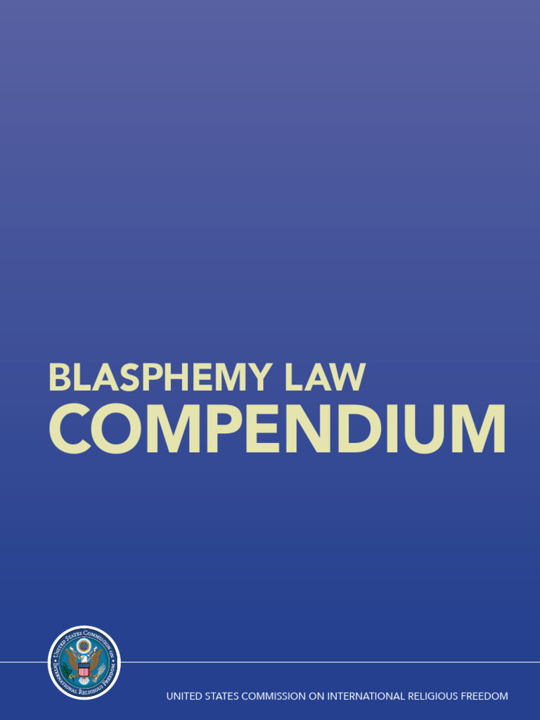 2023 Blasphemy Law Compendium | PDF | Defamation | Blasphemy