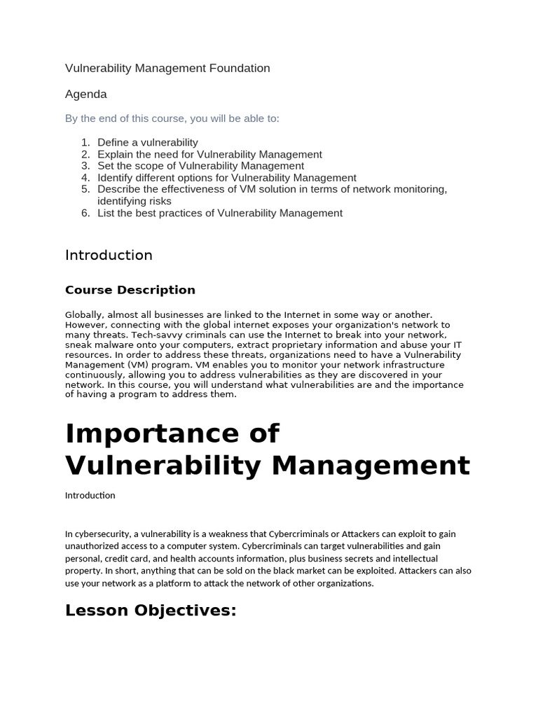 Qualys_Foundation | PDF | Vulnerability (Computing) | Security