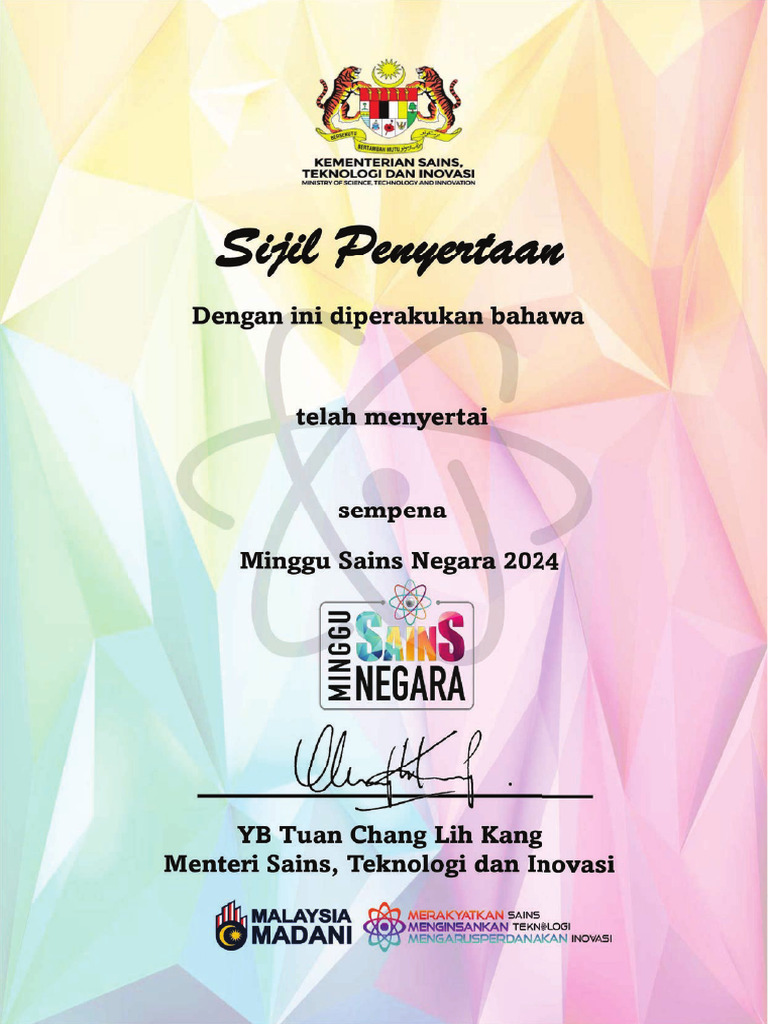 Muhammad Irfan Hadif Bin Mohd Fauzi Kuiz Alam Sekitar | PDF