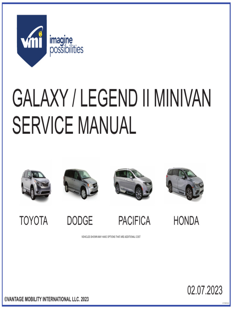 VMI Galaxy/Legend II Ramp Manual | PDF | Switch | Relay
