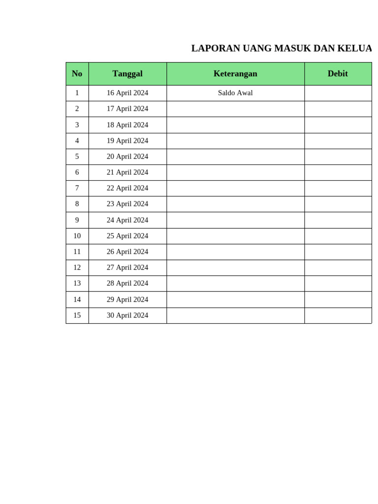 Laporan Zayyan Studio | PDF