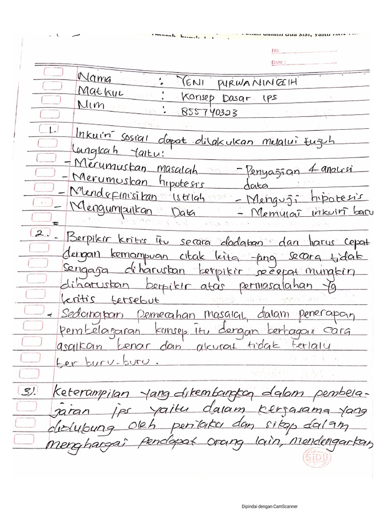 konsep ips TT 3 | PDF