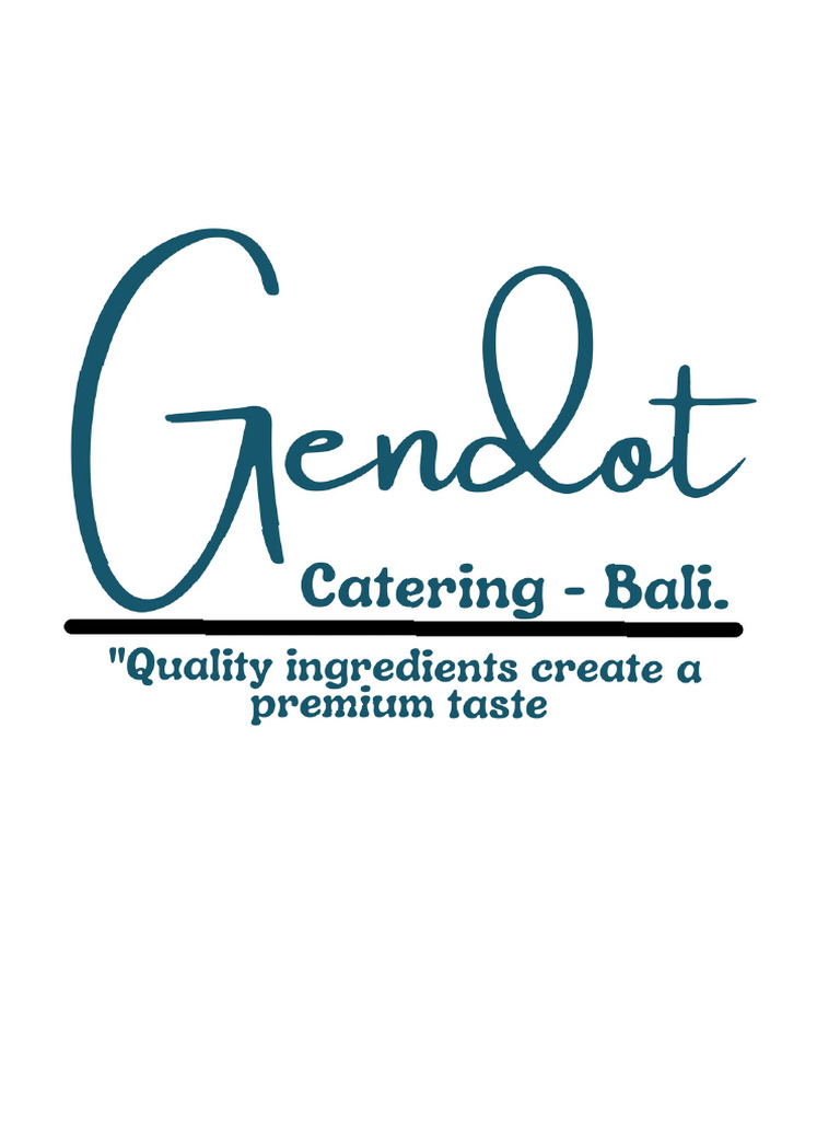 Menu Gendot Catering Bali 2025 - 2026 PDF | PDF | Cheesecake | Sauce