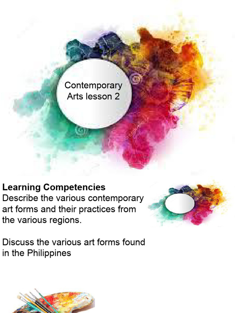 Contemporary Arts Lesson 2 | PDF | The Arts | Liberal Arts Education