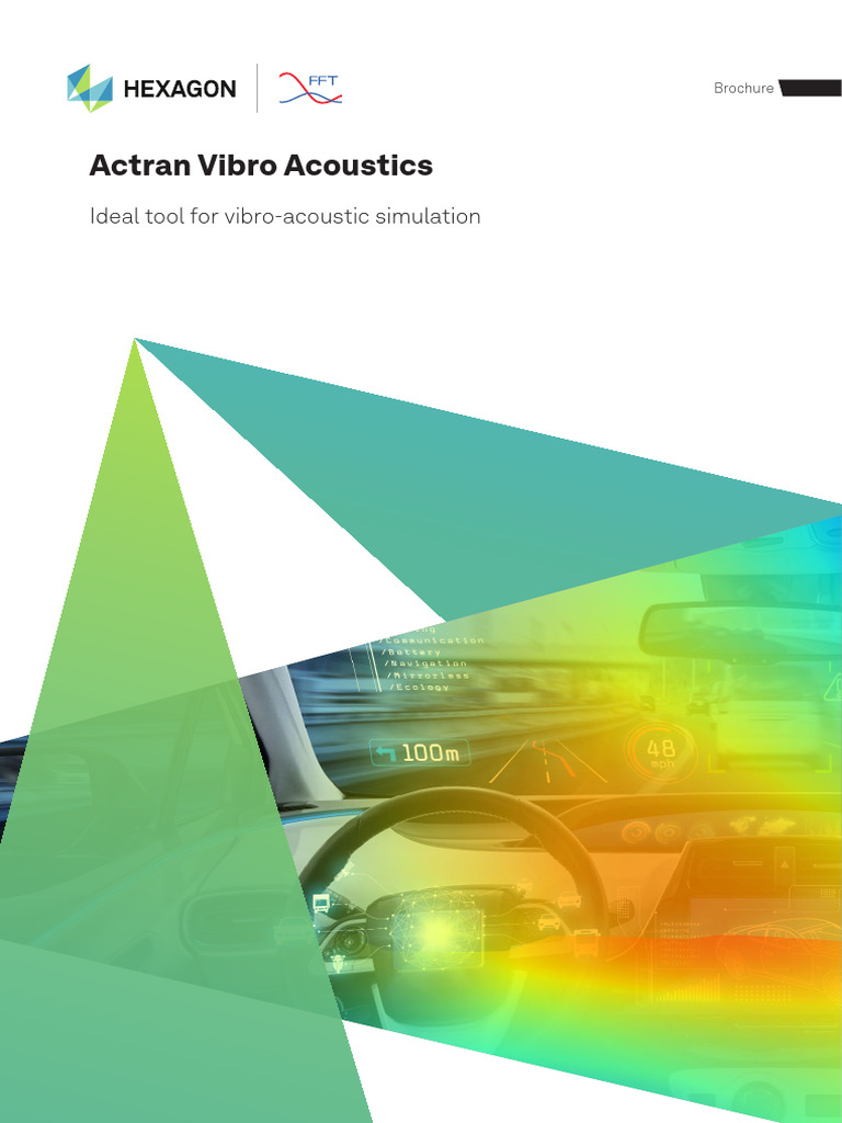 Actran VibroAcoustics - Data Sheet | PDF | Science & Mathematics | Technology & Engineering
