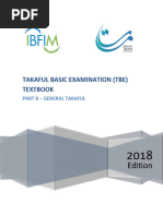 Takaful Basic Exam Practice Questions | PDF | Insurance | Indemnity