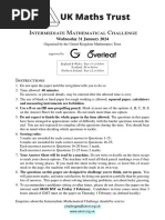 UKMT Random Question Generator | PDF | Mathematics